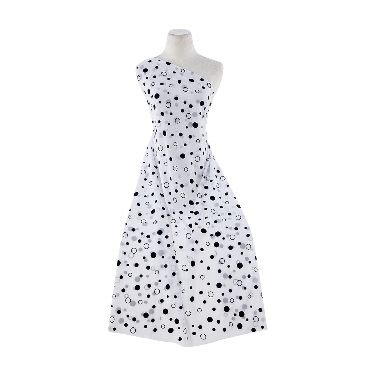 Zelouf Varigated Flocked Dot Jacquard , Sewing, DIY, Crafts Fabric by ...