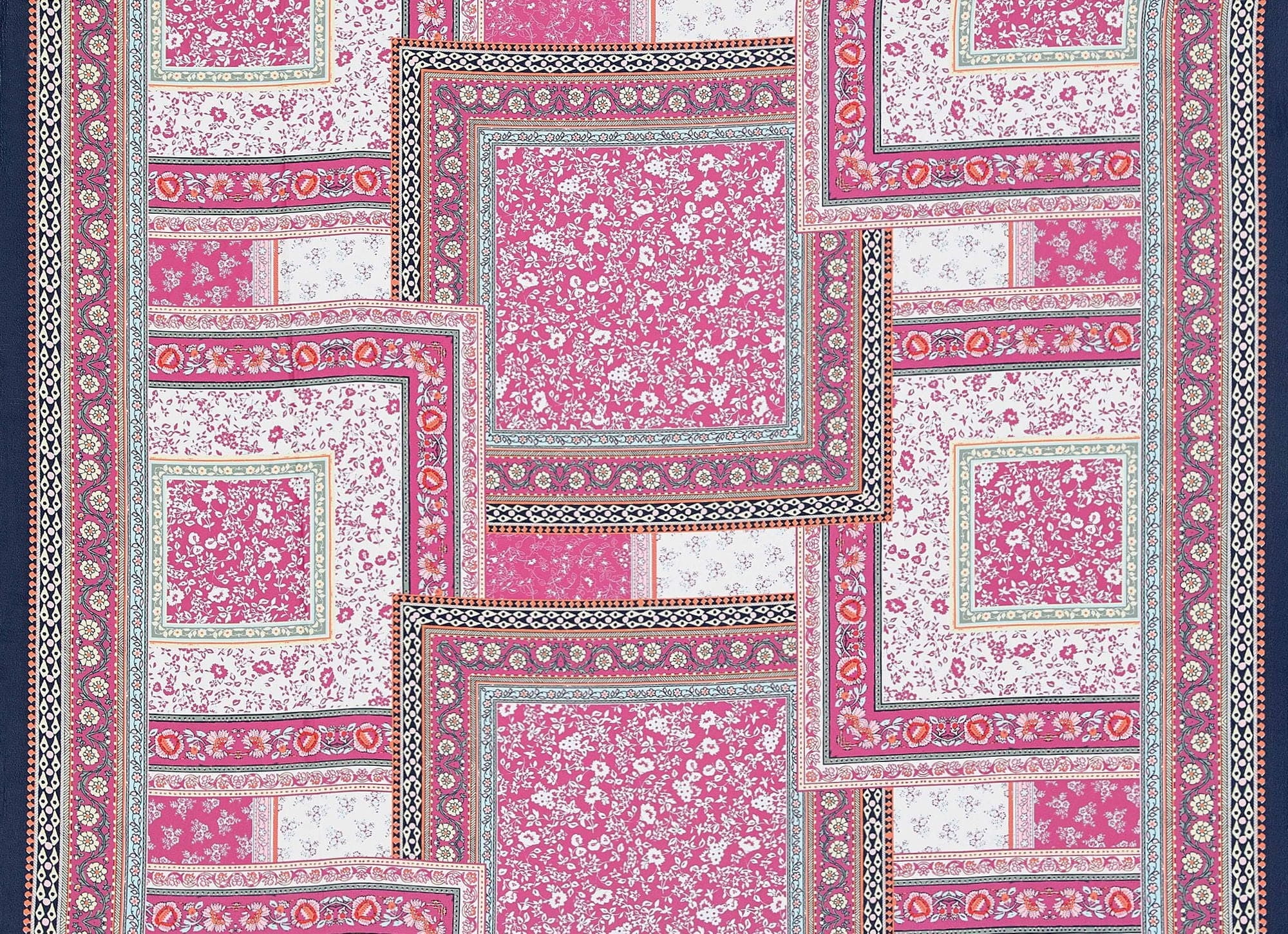 Zelouf Wool Dobby Print , Sewing, DIY, Crafts Fabric by the Yard, 357 ...