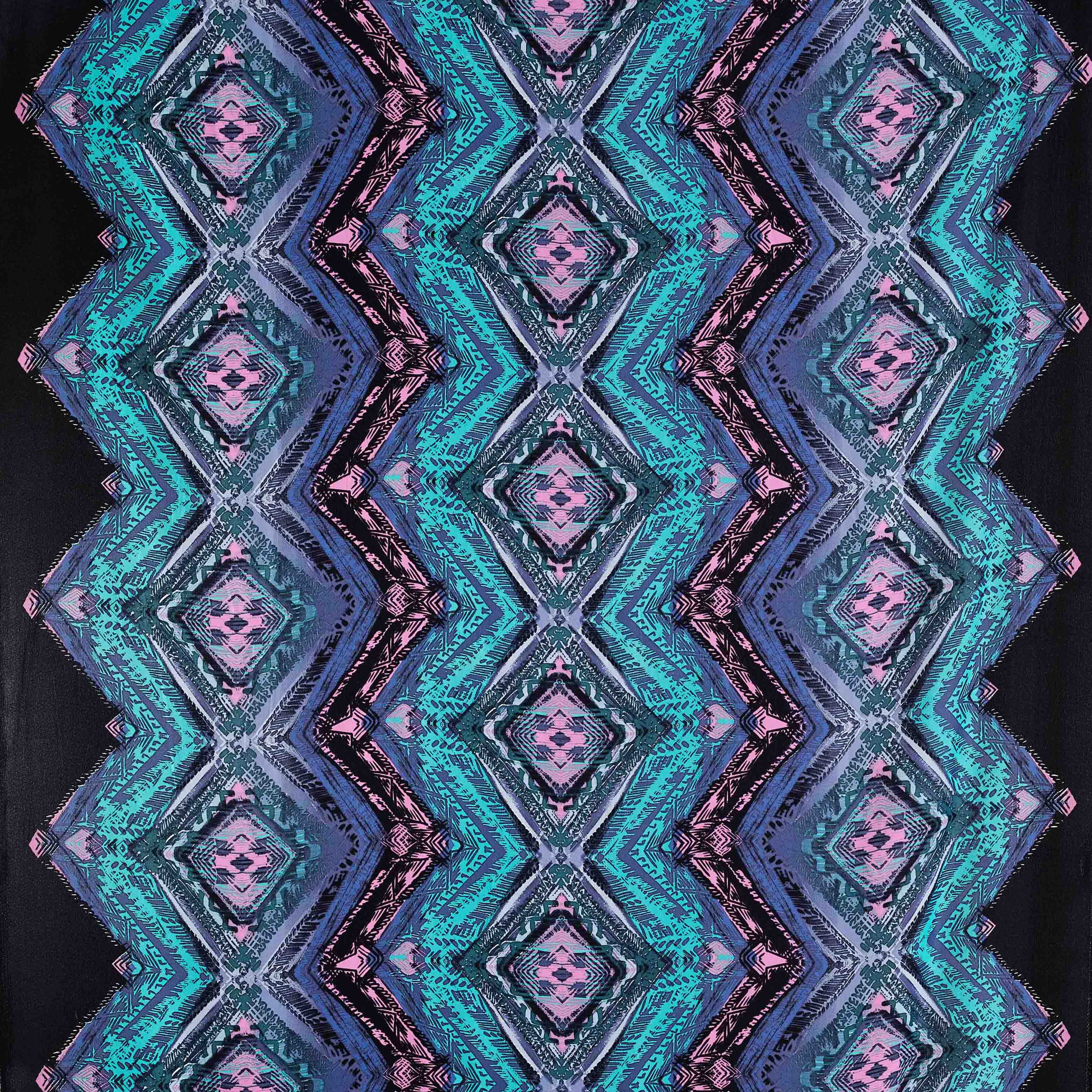 Zelouf Wool Dobby Print , Sewing, DIY, Crafts Fabric by the Yard, 943 ...