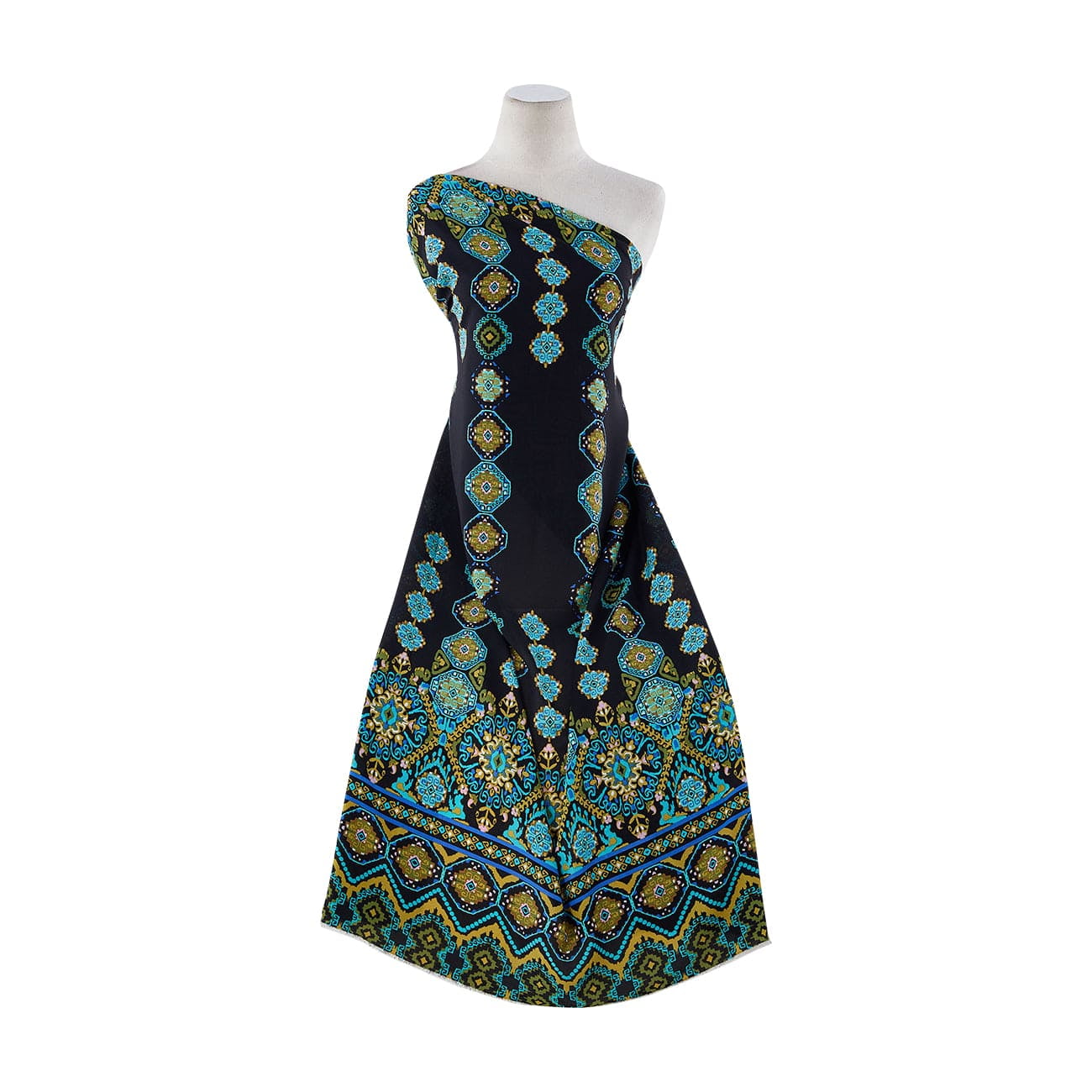 Zelouf Wool Dobby Print , Sewing, DIY, Crafts Fabric by the Yard, 947 ...