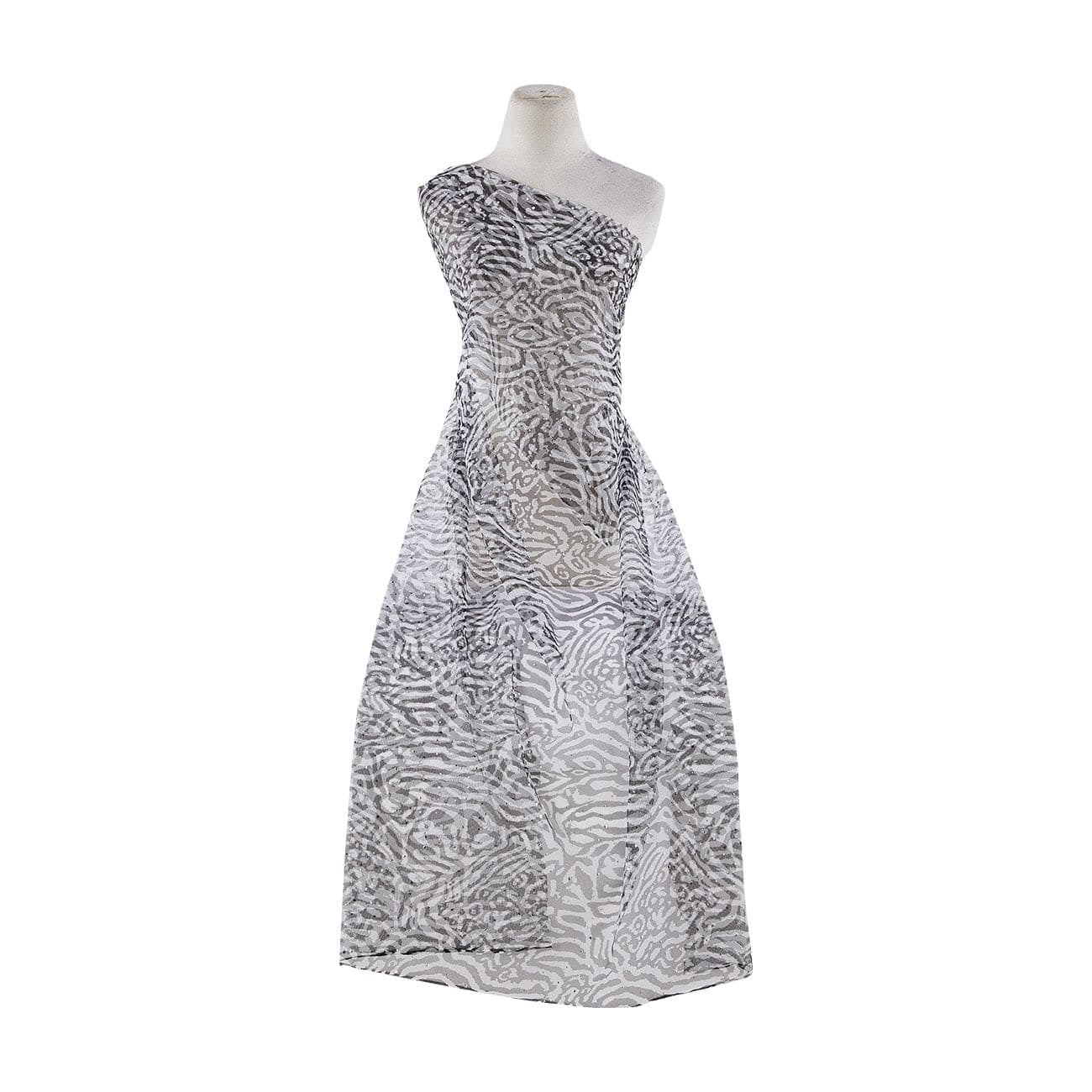 Zelouf Zebra Print W/ Trans On Tulle , Sewing, DIY, Crafts Fabric by ...