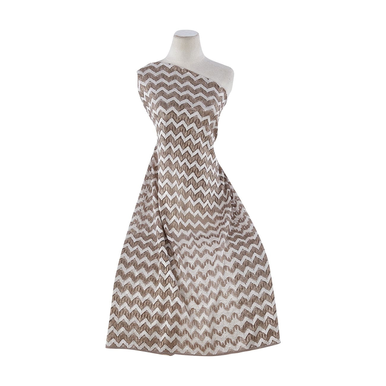 Zelouf Zig Zag Lace With Foil , Sewing, DIY, Crafts Fabric by the Yard ...