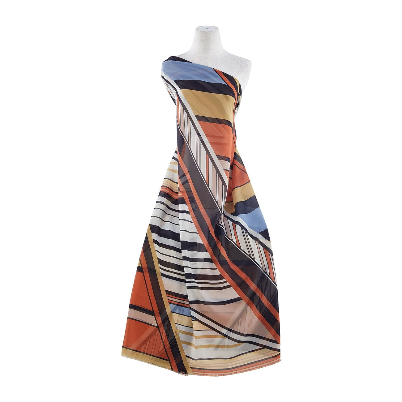 Zelouf Zs1801G Print Hi Multi Chiffon , Sewing, DIY, Crafts Fabric by ...