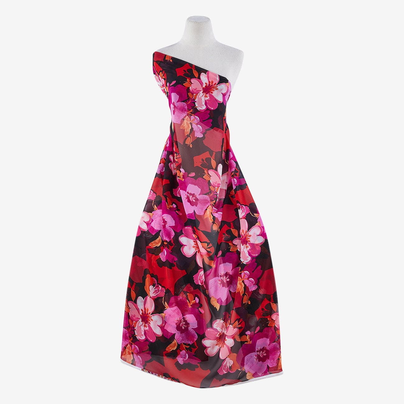 Zelouf Zs1901E Print Hi Multi Chiffon , Sewing, DIY, Crafts Fabric by ...