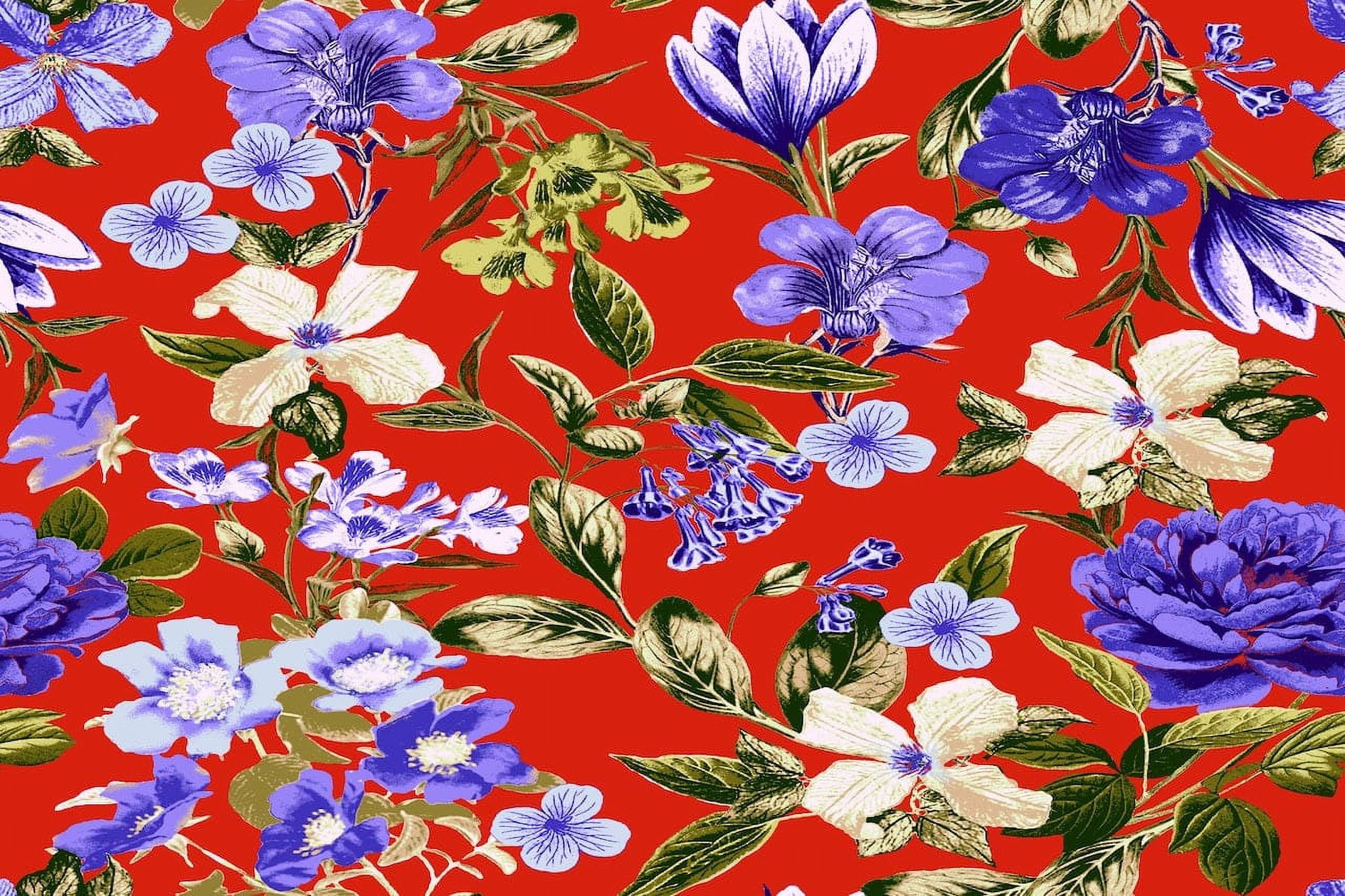 Zelouf Zw1710I-1 Print Scuba , Sewing, DIY, Crafts Fabric by the Yard ...