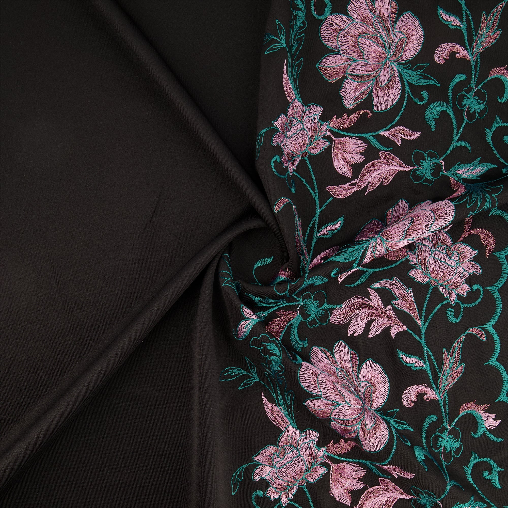 Zelouf therese Single Border Embroidery On Scuba , Sewing, DIY, Crafts ...