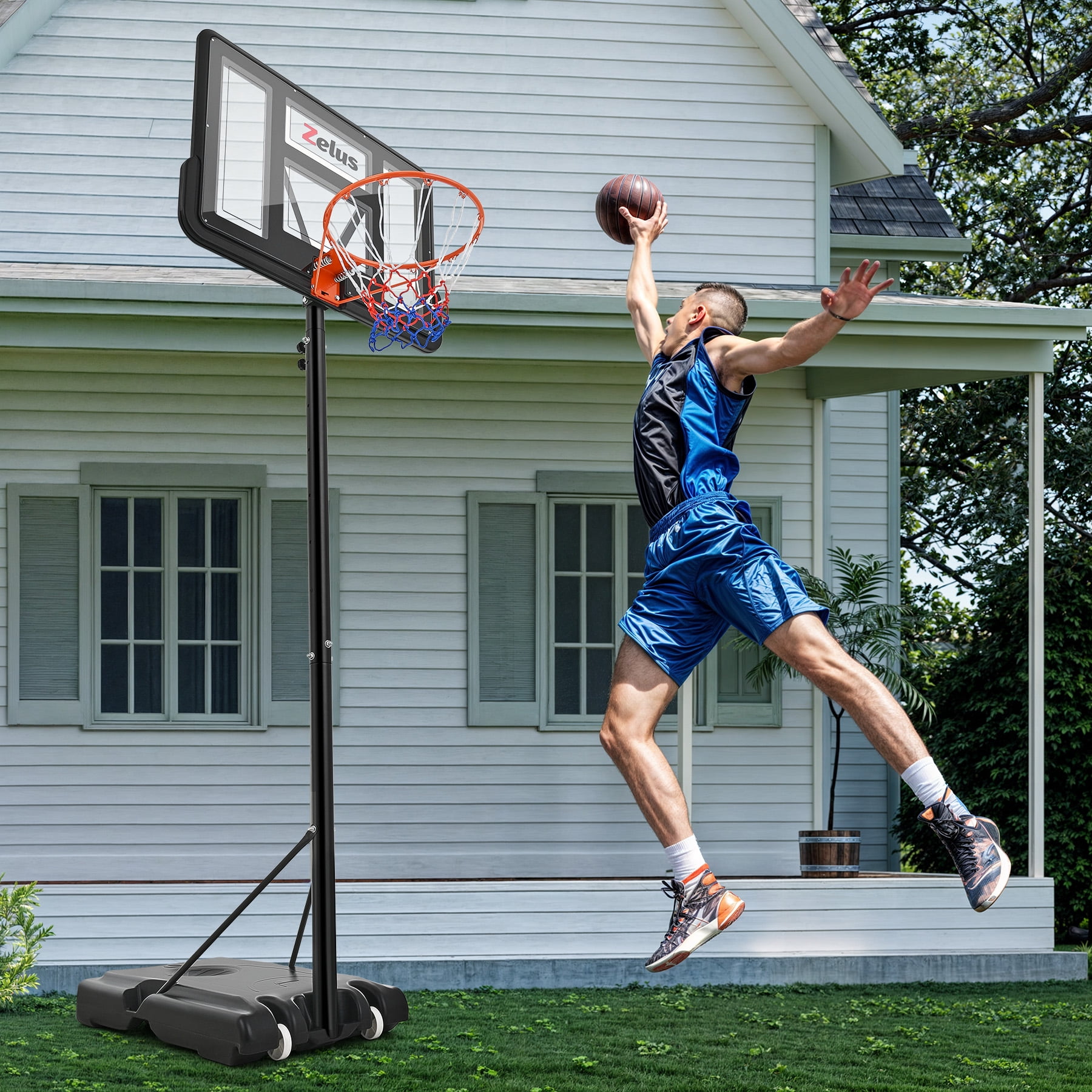 Zelus 4.4ft-10ft Adjustable Height 43.3"x29.5" Longevity Outdoor ...