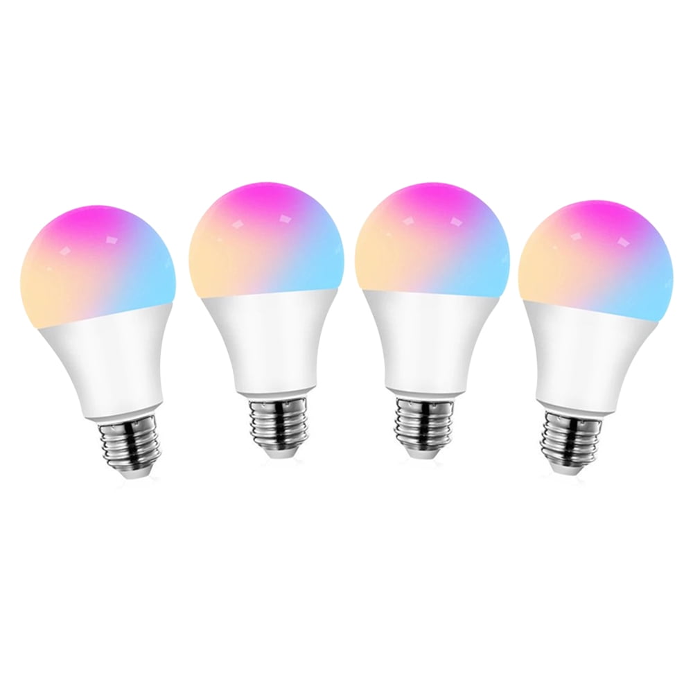 Zemismart Smart Light Bulb, BLE RGBW Dimmable LED Bulb, Work with ...