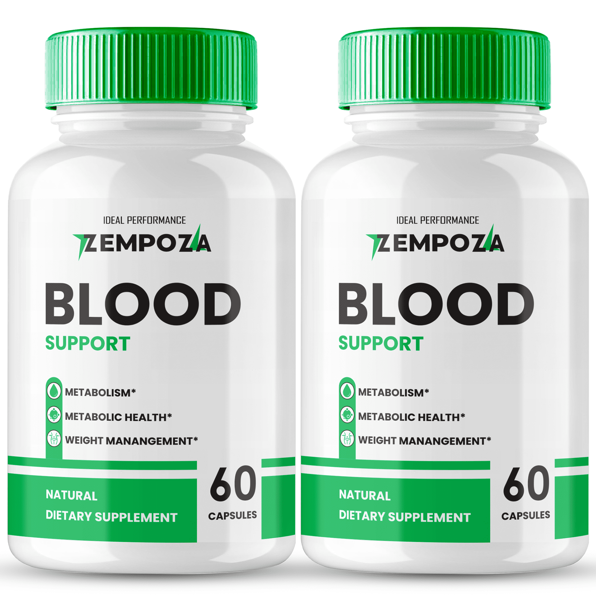 Zempoza Blood Formula Supplement Capsules, Zempoza Healthy Blood ...