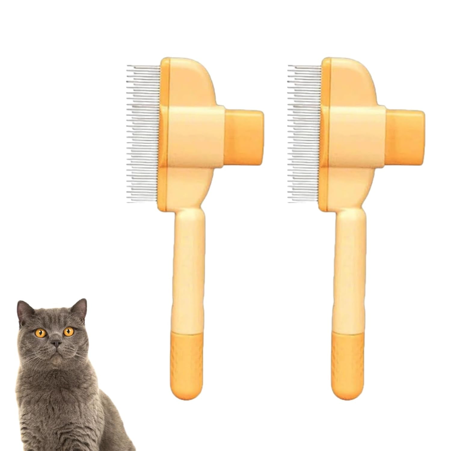 Zen Brush for Cats, Zenbrush Cat Comb - Removes Fur & Relieves Pain ...