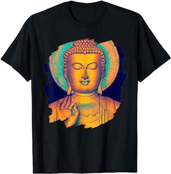 Zen Buddha Mandala Spiritual Asian Style Meditation Peace T-Shirt ...