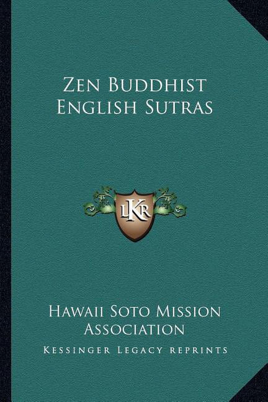 Zen Buddhist English Sutras (Paperback) - Walmart.com