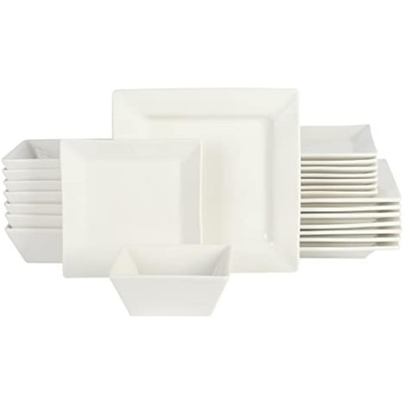 White Square Dinnerware