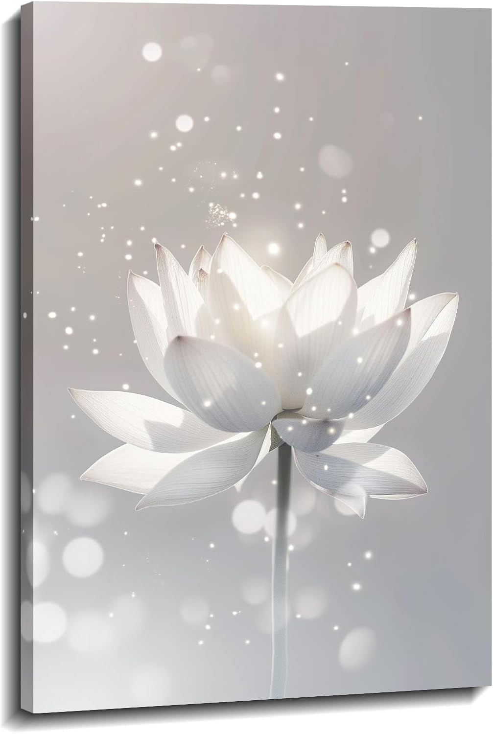 Zen Canvas Wall Art Spa Stones Picture Wall Decor Framed Meditation ...