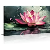 Zen Canvas Wall Art Spa Stones Picture Wall Decor Framed Meditation ...