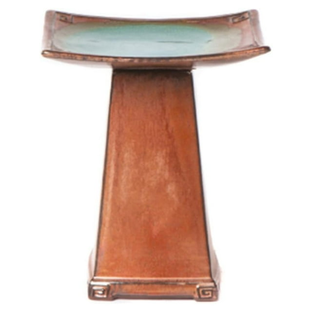 Zen Ceramic Bath, Regular, Copper - Two Piece Freestanding Tub ...