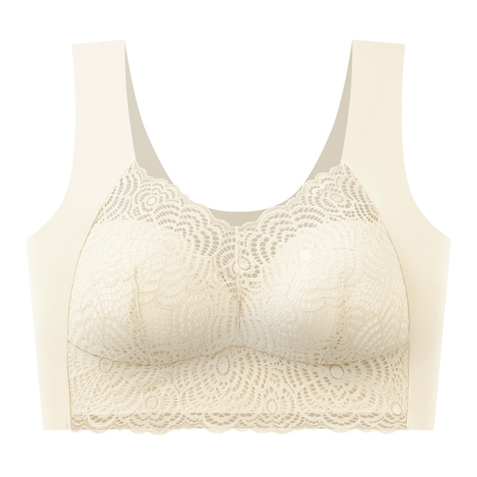 Zen Chic Bras for Older Women Posture Correcting Wireless Seamless ...