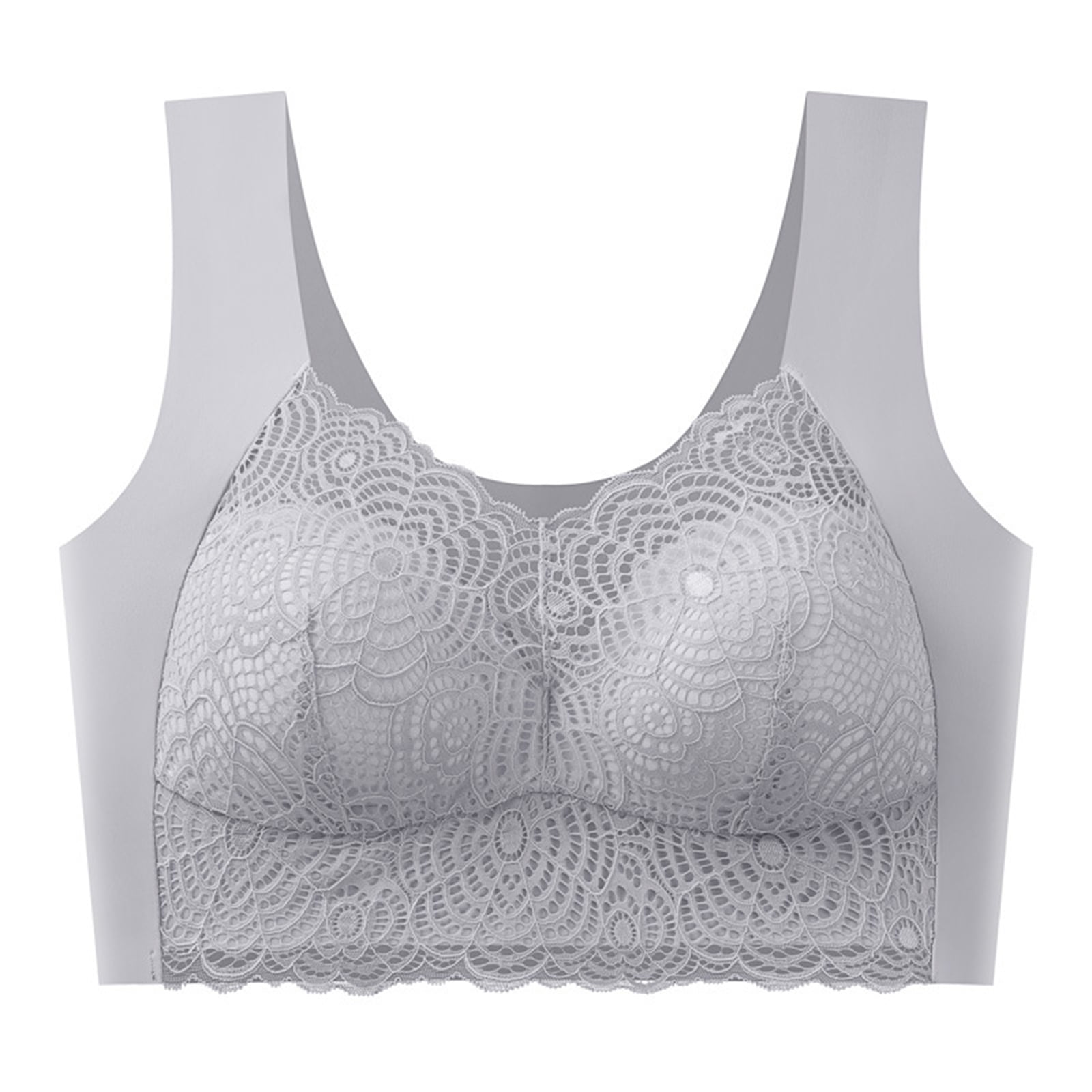 Zen Chic Bras for Older Women Posture Correcting Wireless Seamless ...