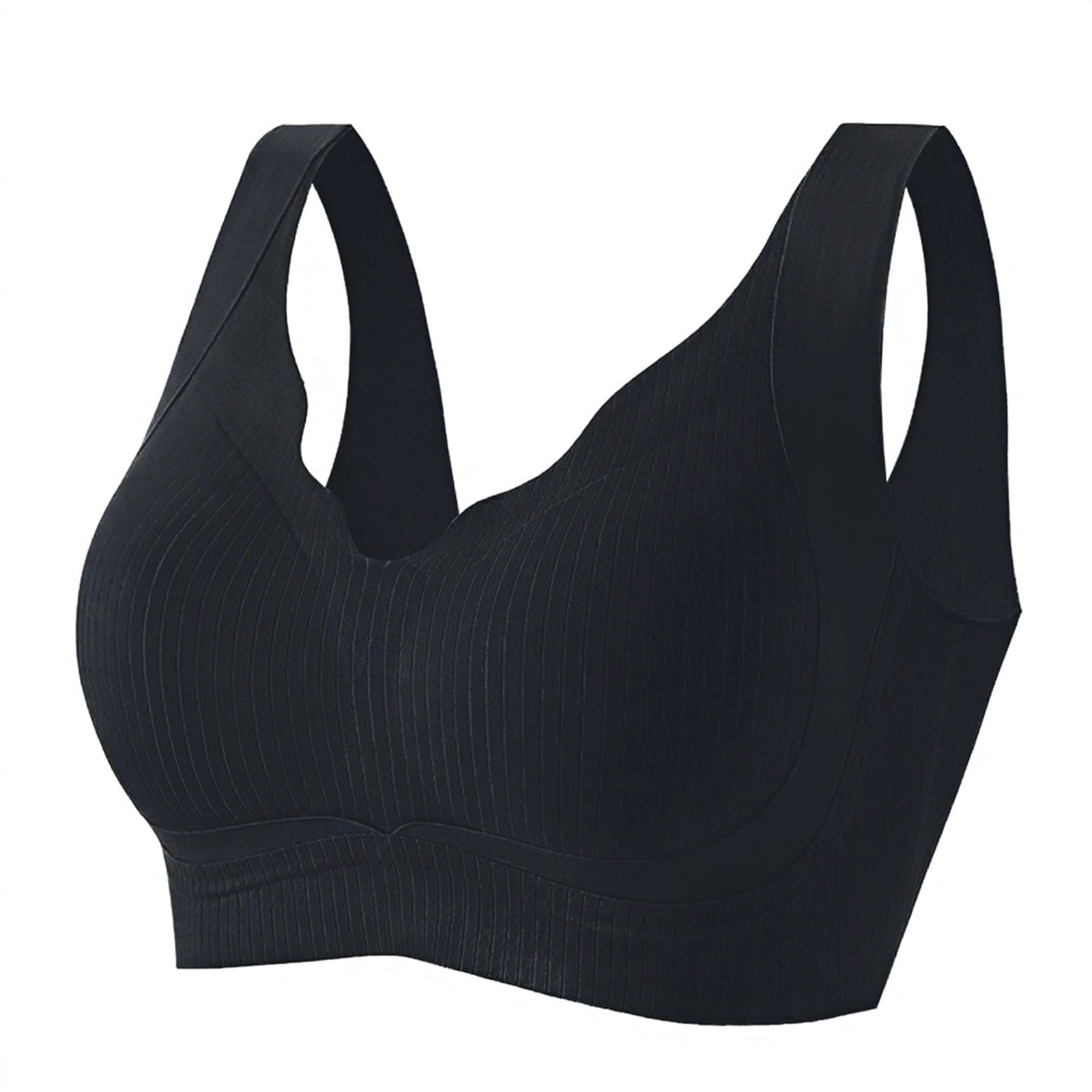 Zen Chic Bras for Older Women - Seamless Wireless Push Up Bra, Mesh ...