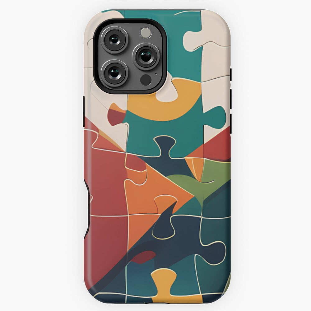 Zen Chroma Puzzle Balance Art Protective and Compatible iPhone 11-17 ...