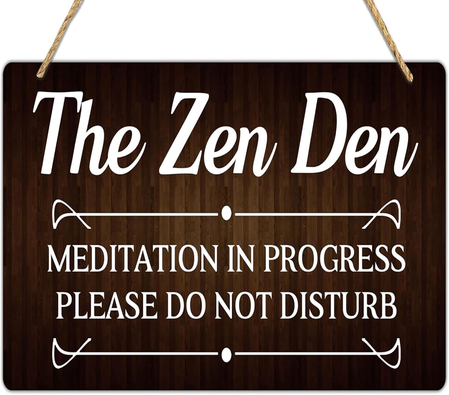 The Zen Den Meditation In Progress Please Do Not Disturb Zen Den ...