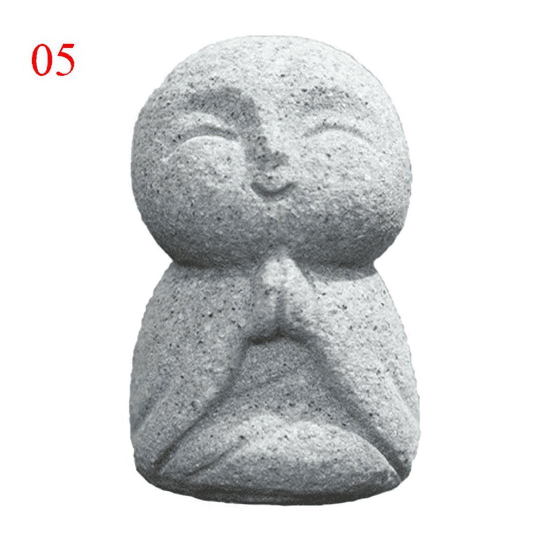 Zen Figurine Fish Tank Decor Delicate Handmade Mini Aquarium Decoration ...