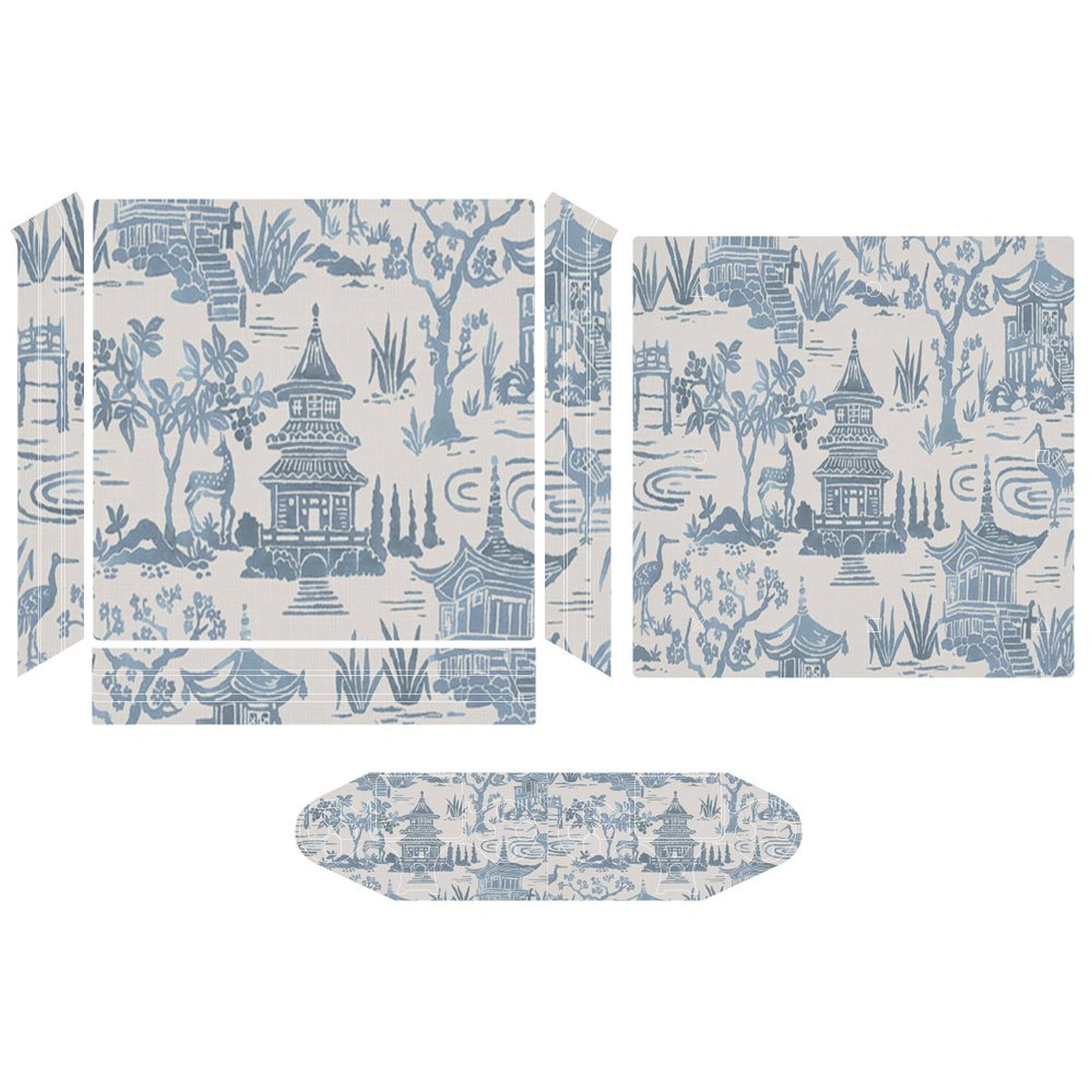 Zen Garden Blue PS4/PS4 Pro/PS4 Slim Skin Sticker For Console And ...