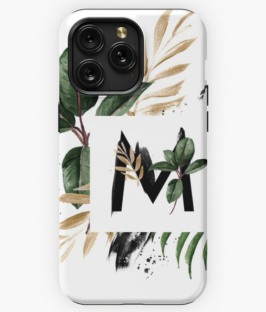 Zen Garden Letter M Monogram Japanese Style Art A4238 Phone Case for ...