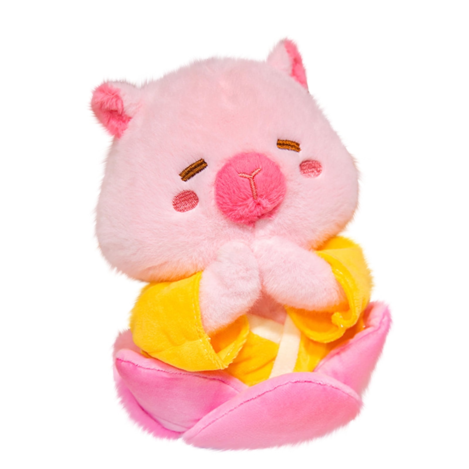 Zen - Inspired Buddha Capybara Stuffed Toy - Soft, Cuddly, and Stress ...