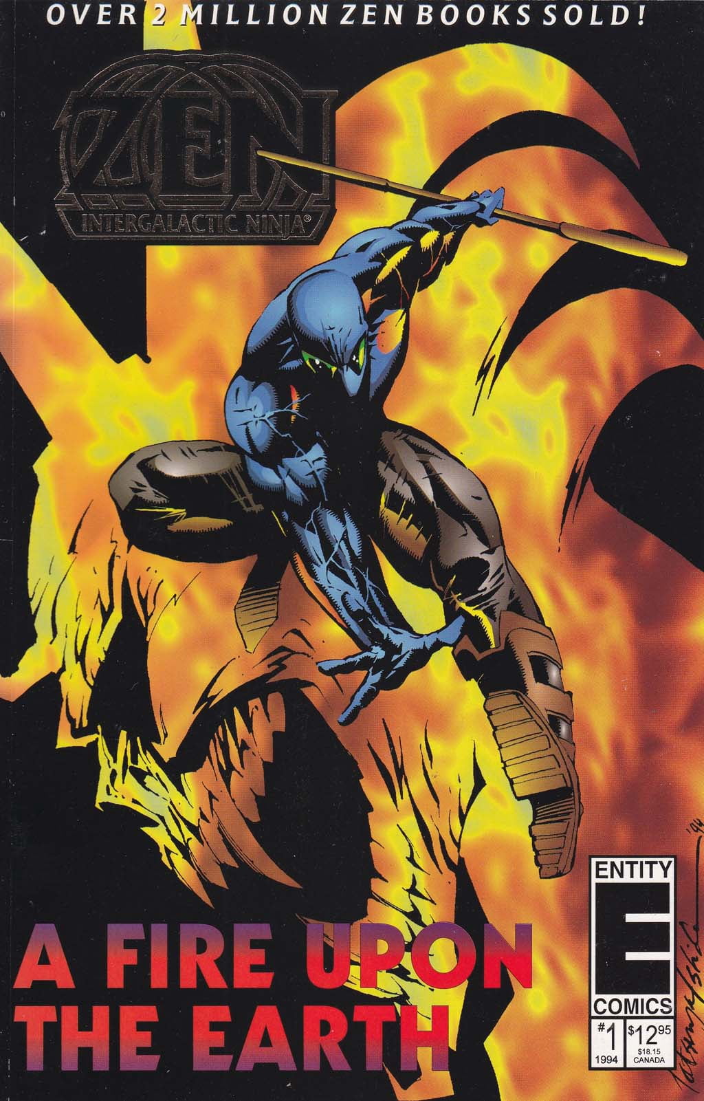 Zen Intergalactic Ninja Color TPB #1 VF ; Entity Comic Book - Walmart.com