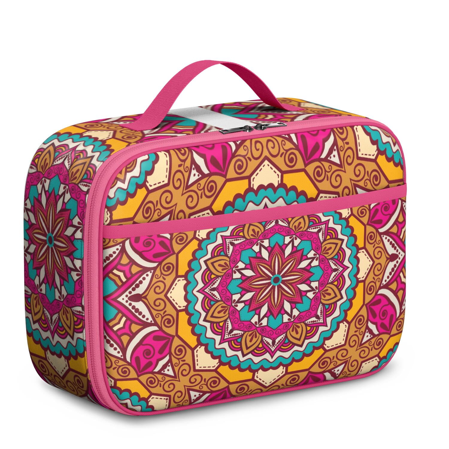 Zen Meditation Mandala Reusable Lunch Box Thermal Insulation Durable ...