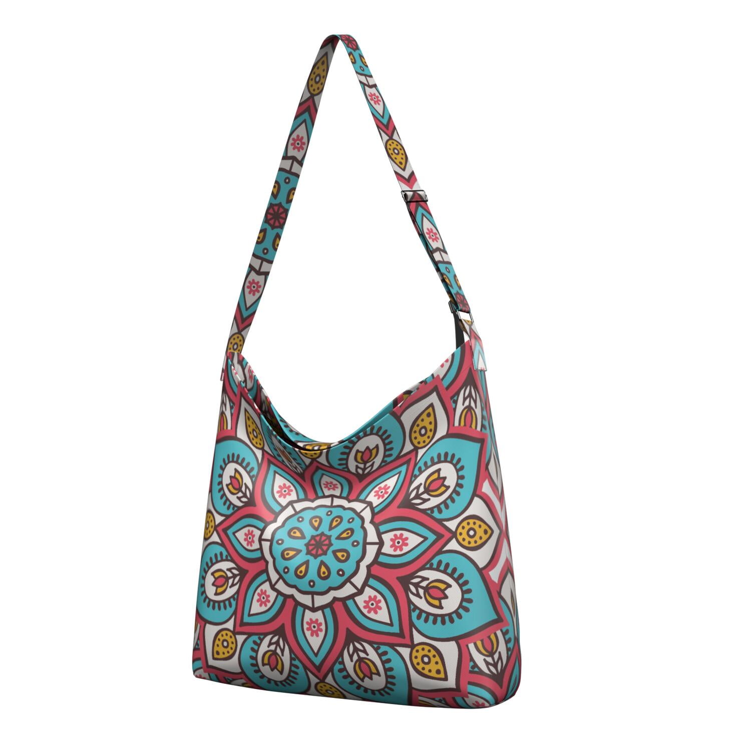 Zen Mystic Mandala Crossbody Bag Stylish Lightweight Casual Everyday ...