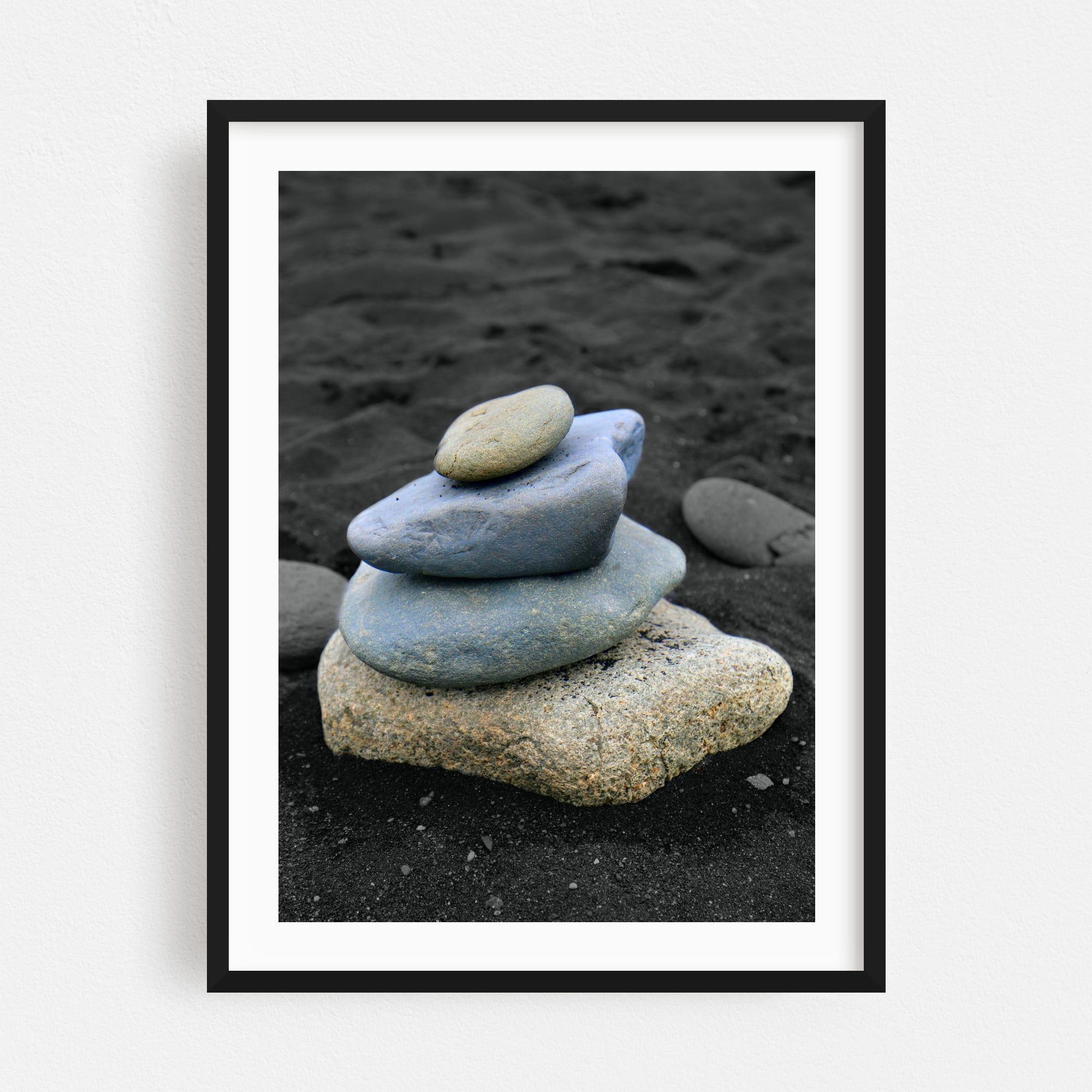 Zen Rocks - Iceland Photography Zen Calm Minimalist Nature Beach ...