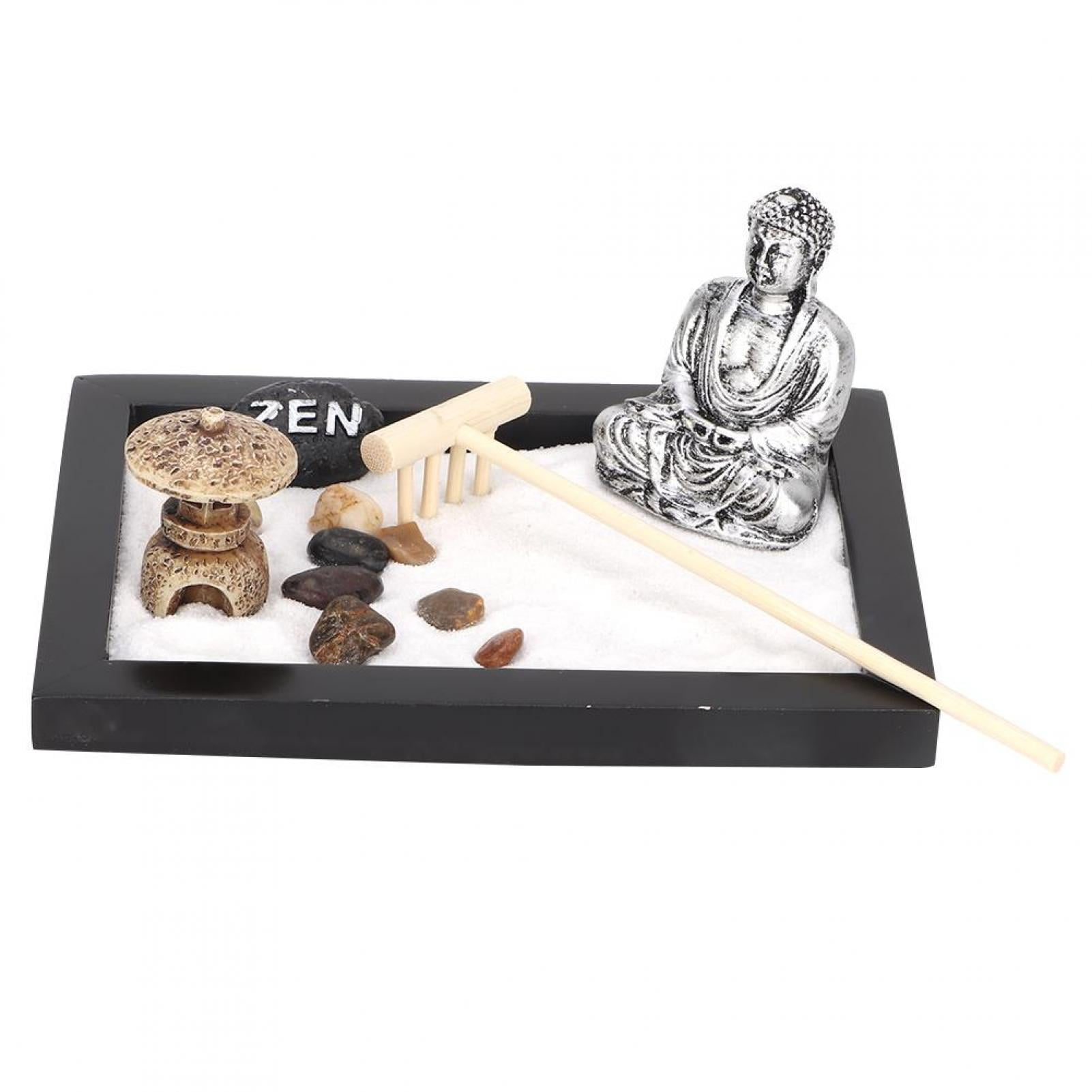 Zen Sandbox, Classic Desktop Mini Rock Garden, Friends For Art Lover ...