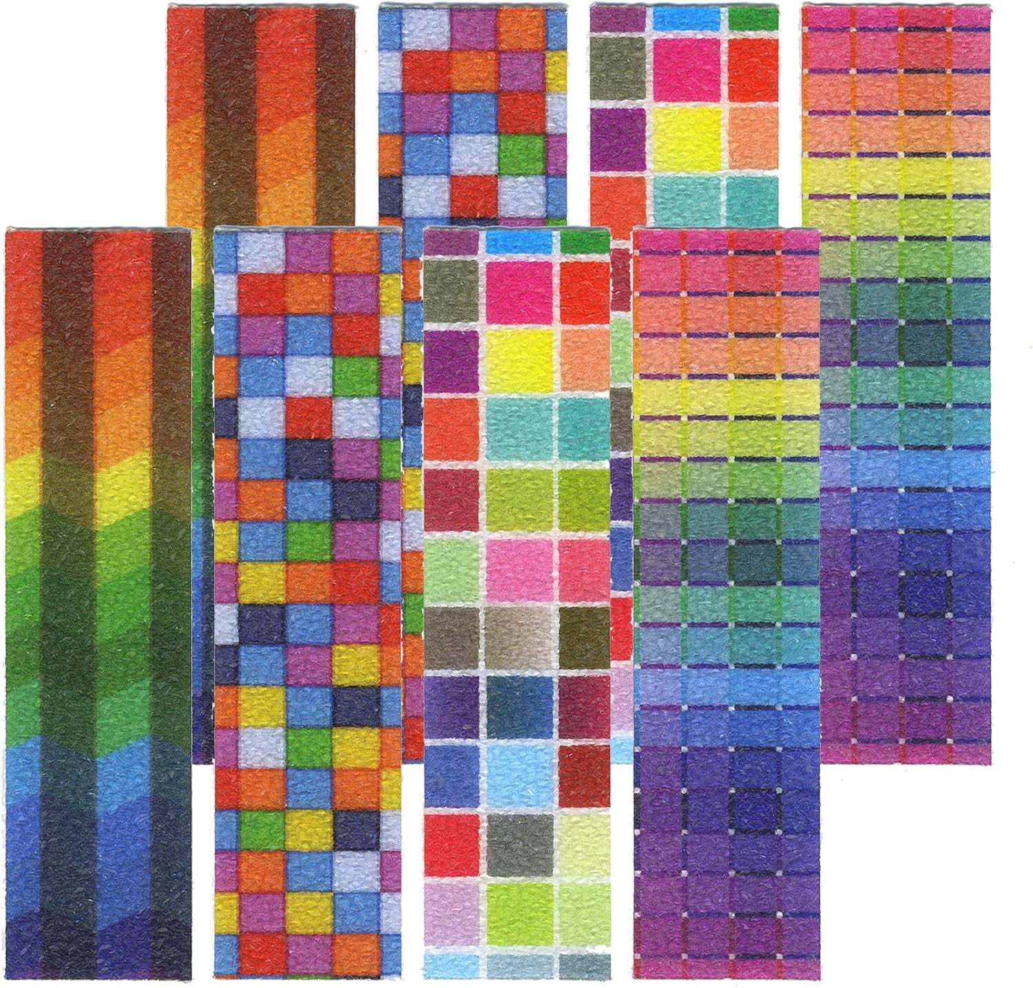 Zen Strips for Anxiety Relief and Focus, 8 Sensory Strips, Sandy ...