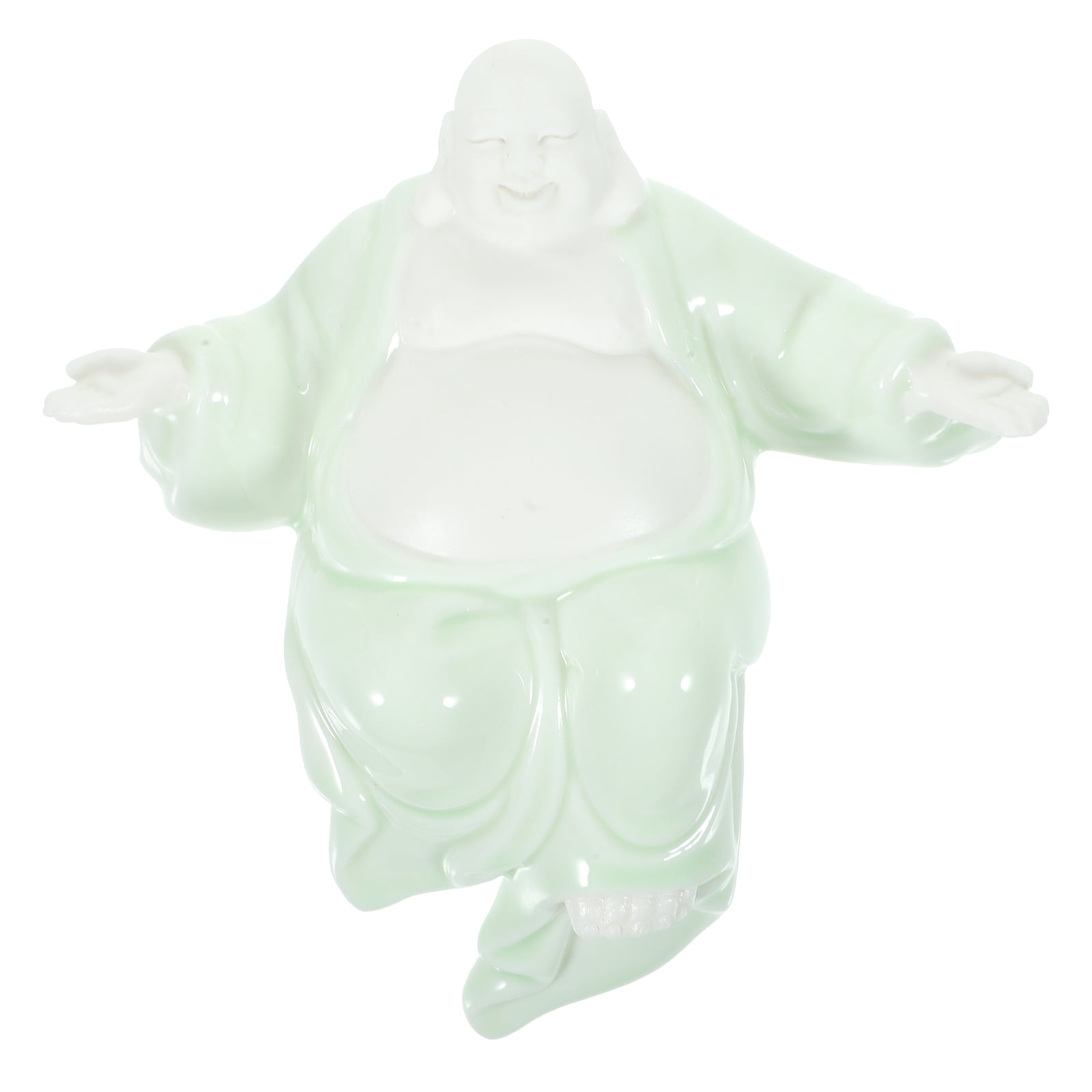 Zen Style Ceramic Buddha Decoration Vintage Ceramic Home Tabletop ...