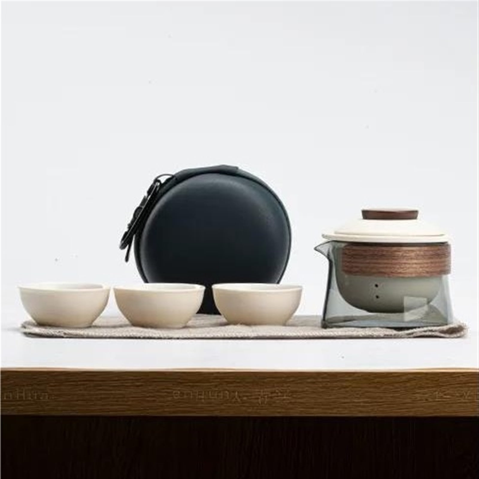 Zen Teapot And Tea Cup Set Kit 1 Bowl 3 Cups Household Tea Making ...