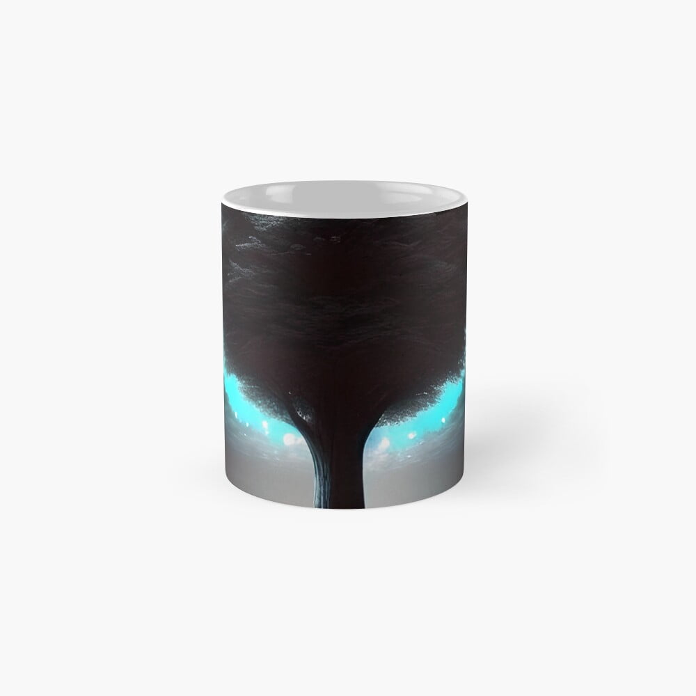 Zen Tree of Colors: An Artwork for Serene Reflection Classic Mug ...