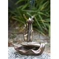 Zen Yoga Meditation Buddha Mudra Hands Lotus Flower Backflow Incense ...