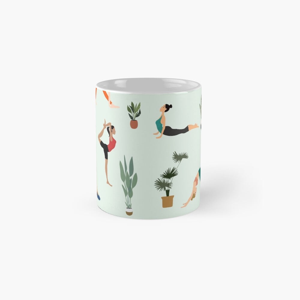 Zen Yoga Poses Classic Mug - Walmart.com