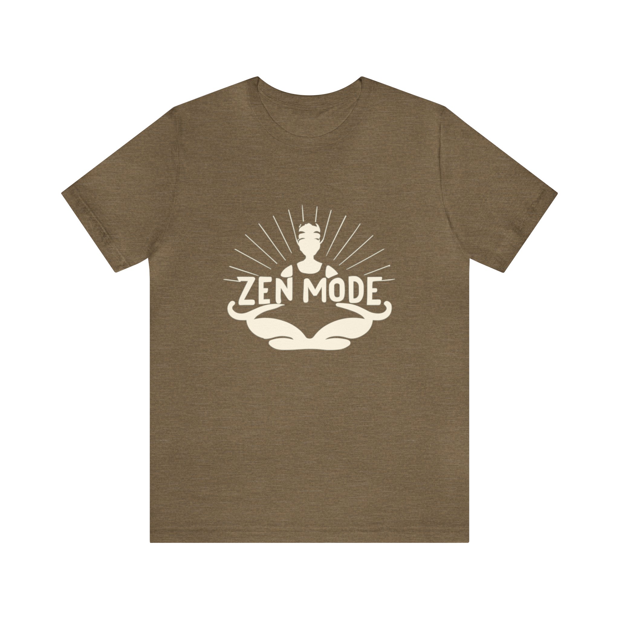 Zen mode, yoga, mental health, zen, t-shirt, artfulBinary - Walmart.com