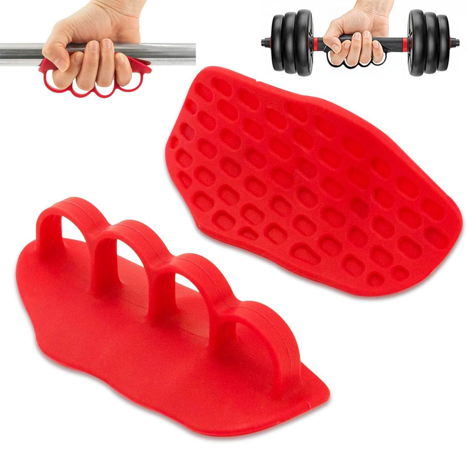 ZenCart 1 Pair Anti-Slip Workout Grips Men Women Hand Palm Protection ...