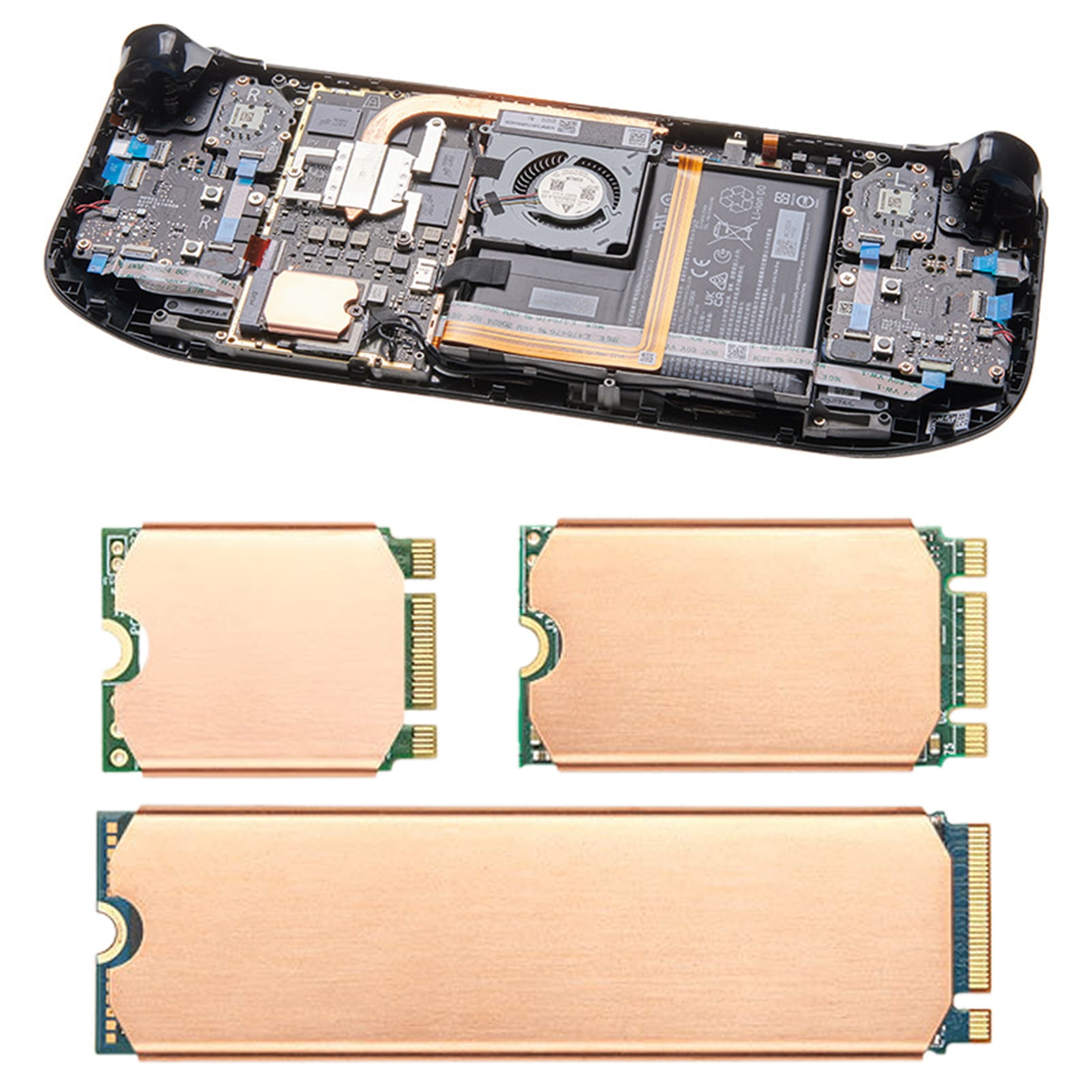 ZenCart 1Pc/Set Copper Heatsink Kit with Thermal Conductive Adhesive ...