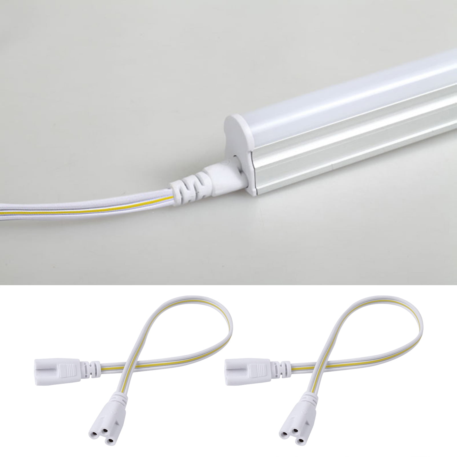 ZenCart 2 Pcs LED Lamp Connection Cable 3-Pin PVC Plastic Copper Wire ...