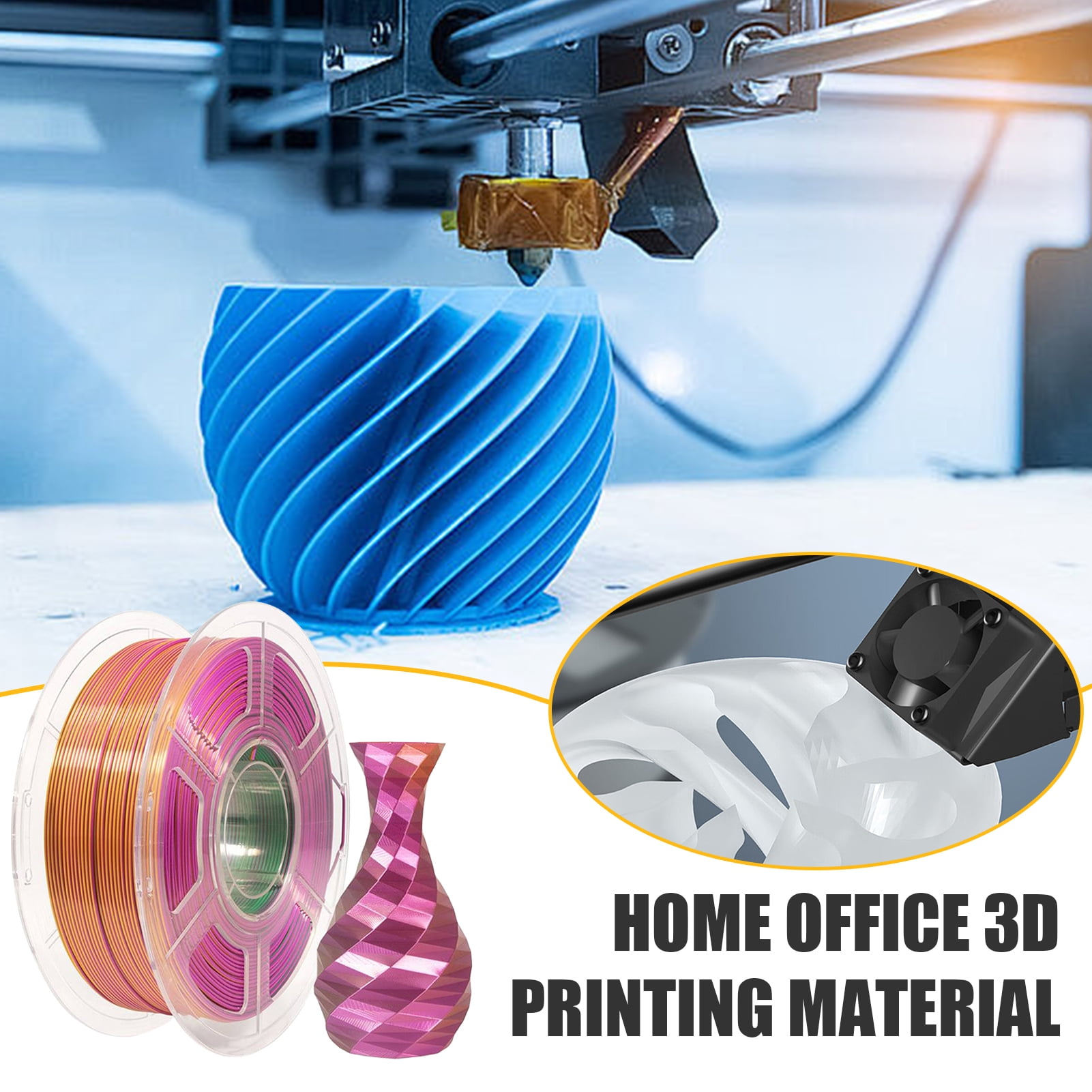 ZenCart 3D Printer Filament Universal Wide Compatibility Bright Color ...