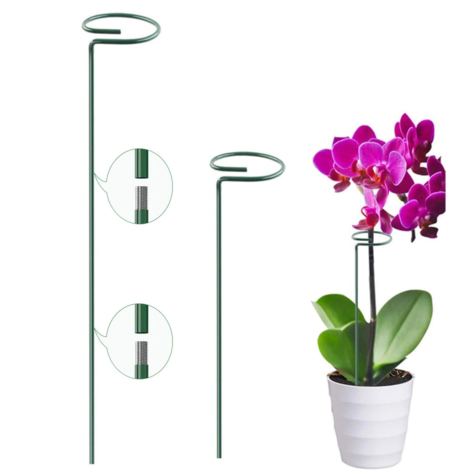 ZenCart 4/8 Pcs Plant Support Stakes 24/36 Inch Garden Stakes ...