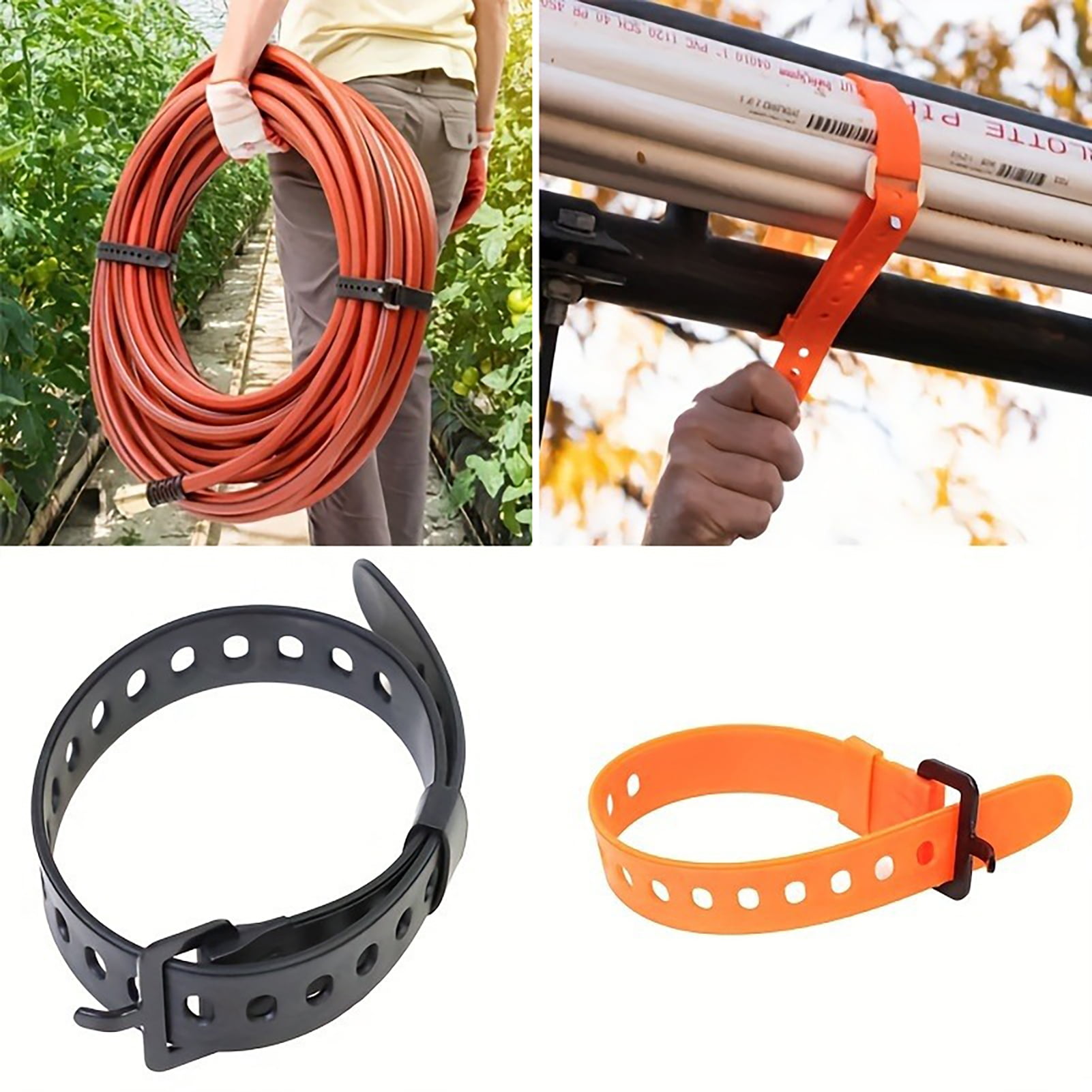 ZenCart 4 Pcs Snowshoe Straps Adjustable Ski Boot Wraps Ties ...