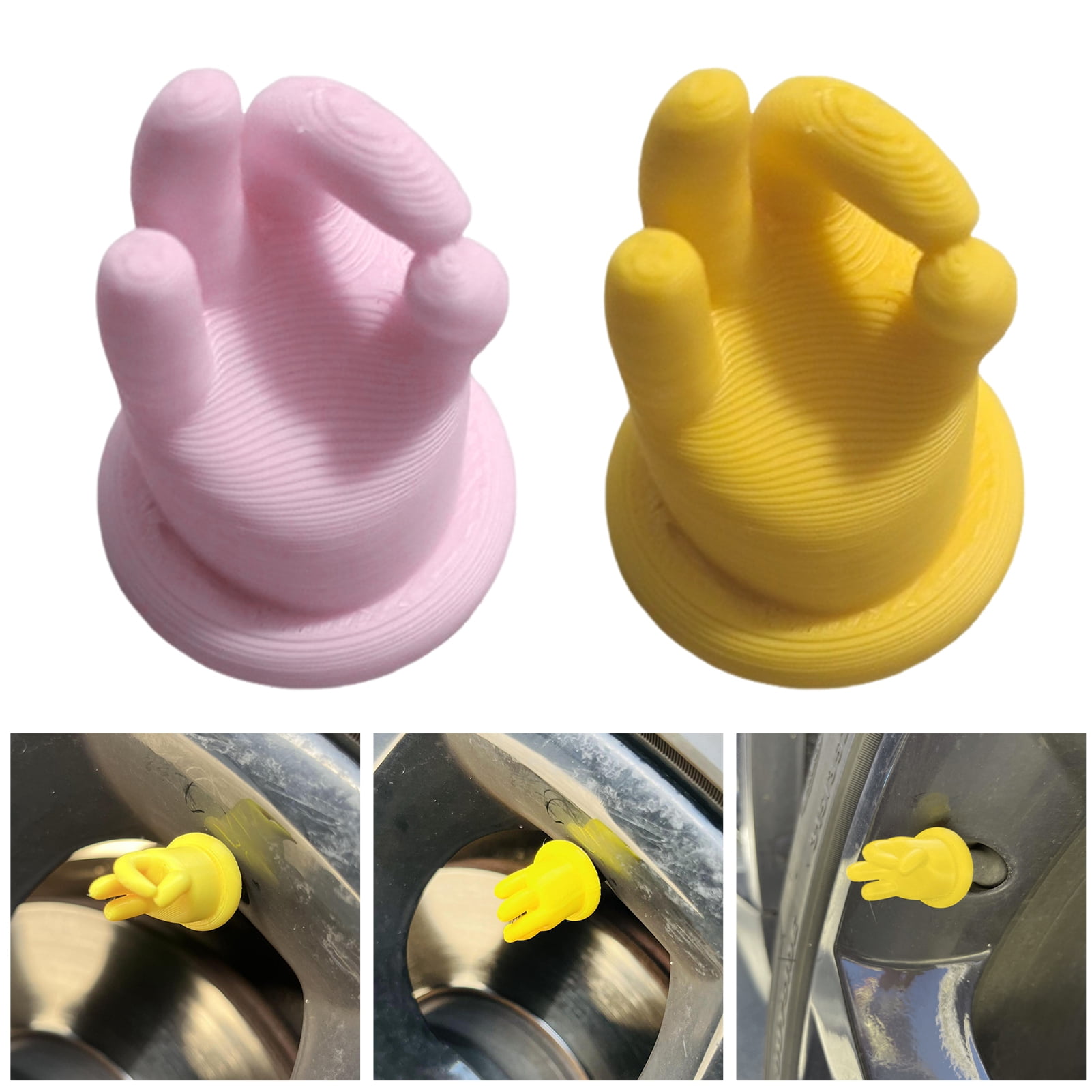 ZenCart 4Pcs OK Gesture Tire Valve Cap Easy Install High-Quality ...