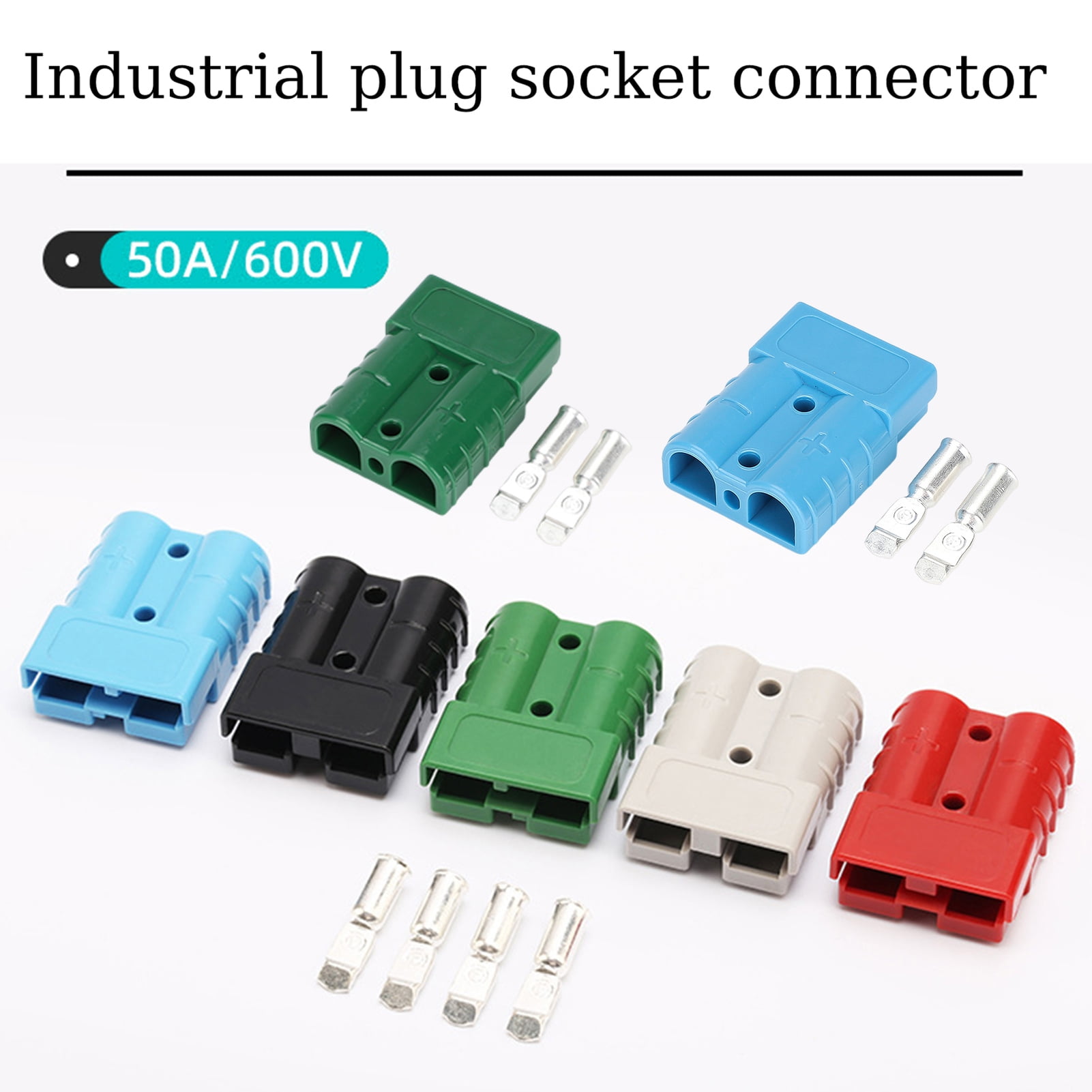 ZenCart 50 Amp Battery Power Connector 50A 600V Cable Terminal Jumper ...