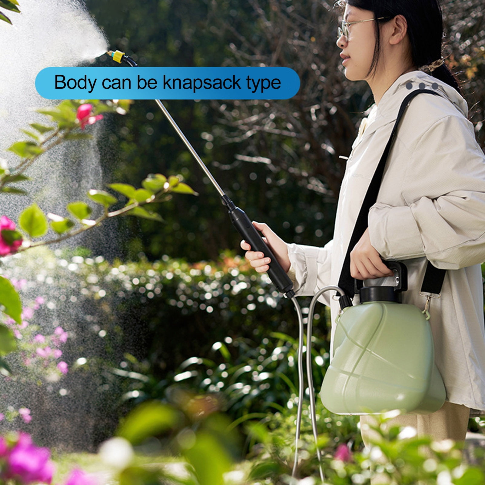 ZenCart 5L Electric Garden Sprayer Battery Powered Backpack Sprayer ...